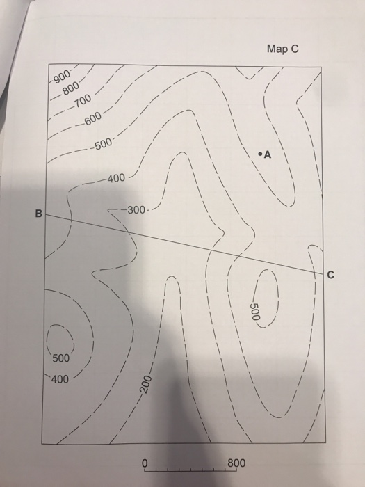 Solved In a small quarry at point A, a vertical contact | Chegg.com