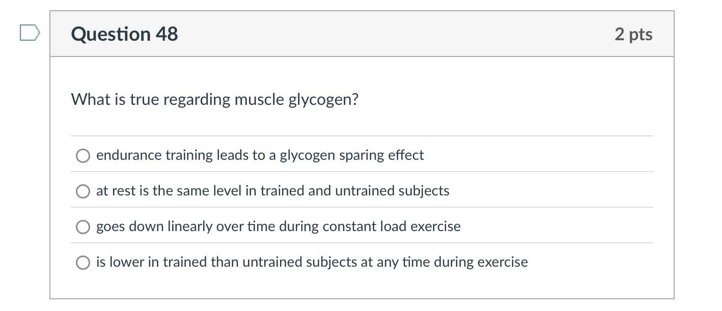 Solved Question 48What is true regarding muscle | Chegg.com