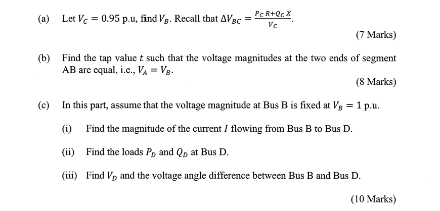 Solved A 33−kV power grid consists of 4 buses, Bus A, Bus B, | Chegg.com