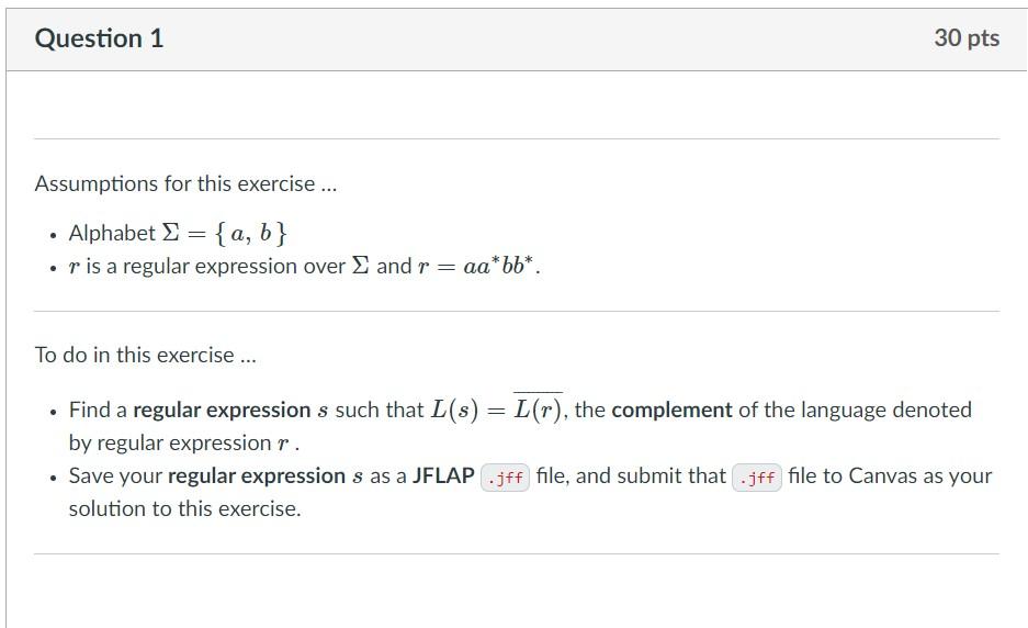 Solved USE JFLAP PLEASE: I've seen this question answered | Chegg.com