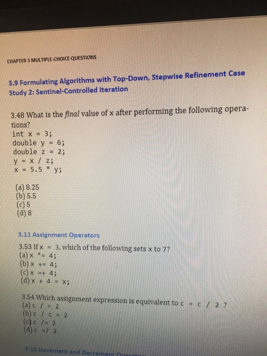 Solved 39 Which Of The Following Is An Iteration Statement 7943