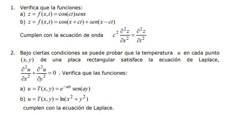 Solved 1.Verify that the functions: (CHECK FUNCTIONS IN THE | Chegg.com