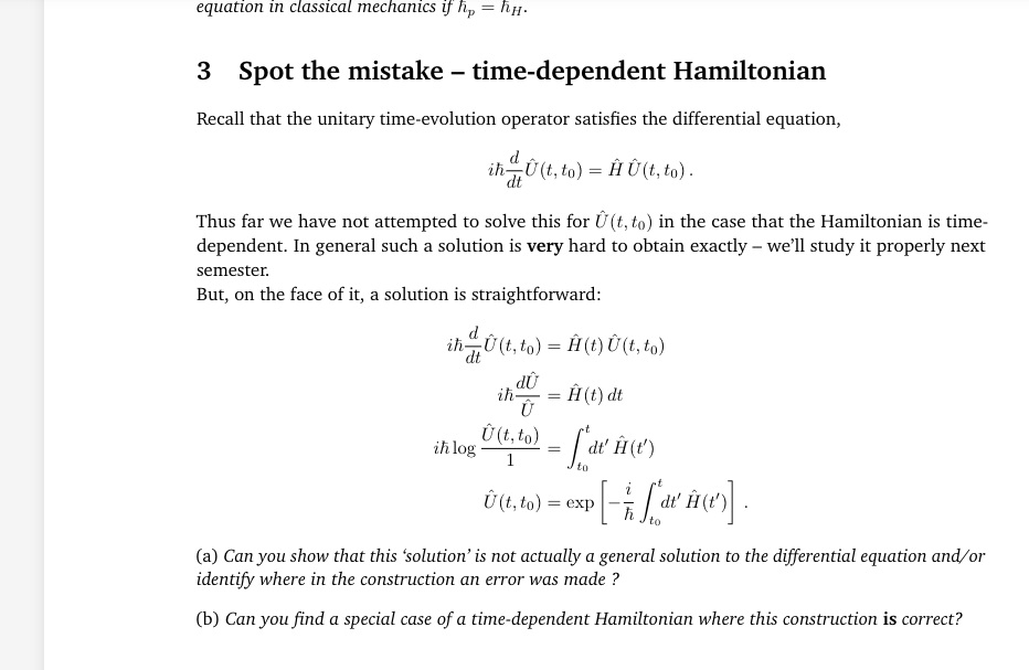 Solved equation in classical mechanics if ℏp=ℏH. 3 Spot the | Chegg.com