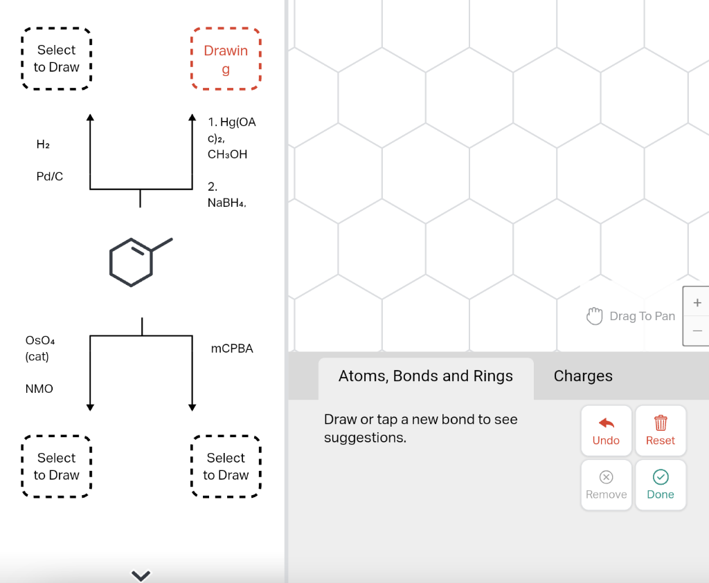 Solved A common alkene starting material is shown below. | Chegg.com