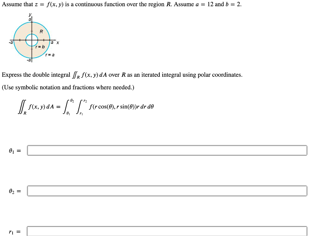 Solved Assume that z=f(x,y) is a continuous function over | Chegg.com