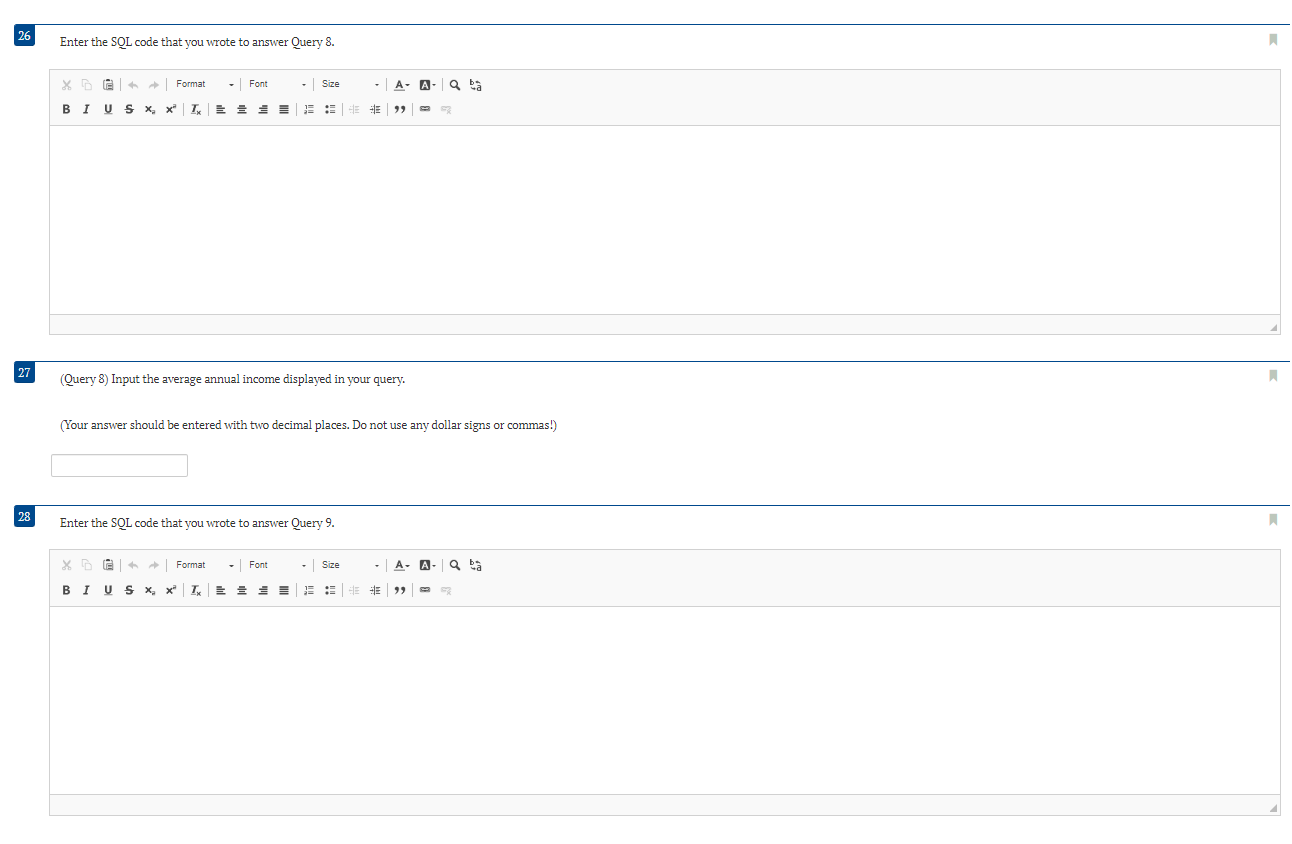 Solved 7.6 SQL Project Download the Excel file below and | Chegg.com