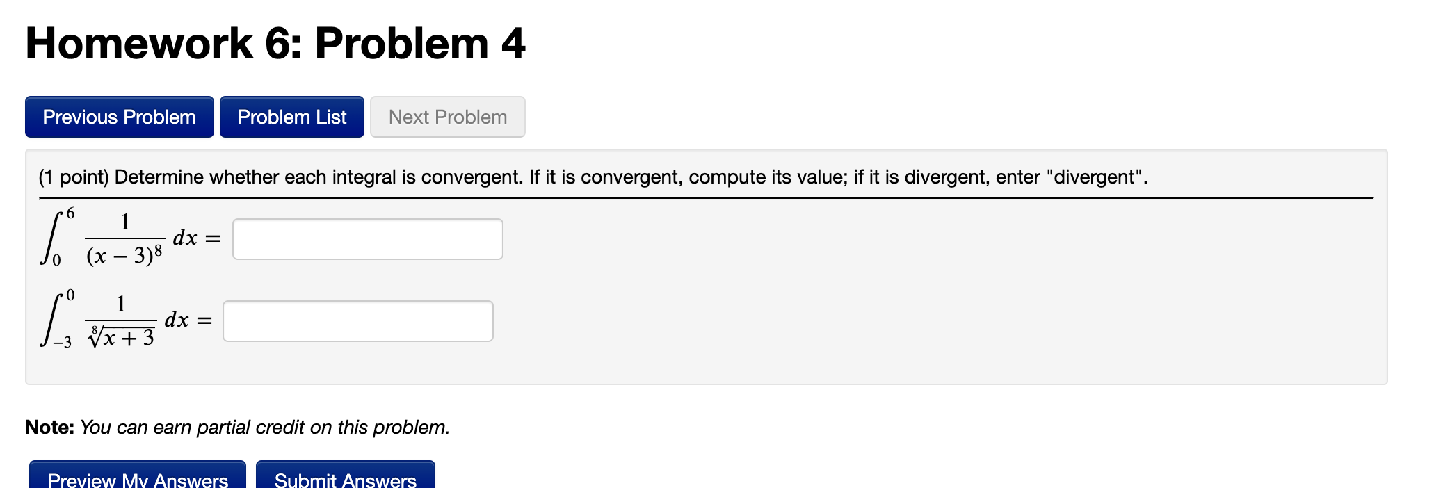 Solved Homework 6: Problem 4 Previous Problem Problem List | Chegg.com Solved Homework 6: Problem 4 Previous Problem Problem List | Chegg.com