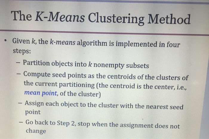 Solved Write out the C++ pseudocode of the K-Means Parallel | Chegg.com