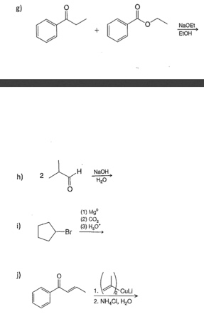 EIOH H NaOH (1) Mg (3) H,o 0 1. 2. NH,CI, H,o | Chegg.com