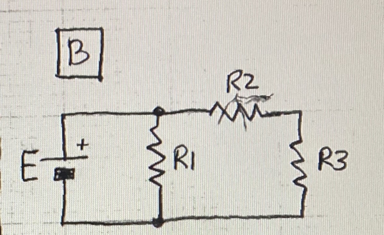 Solved Given E = 24V, ﻿R1 = 10 ﻿ohms, R2 = 12 ﻿ohms, R3 = 7 | Chegg.com