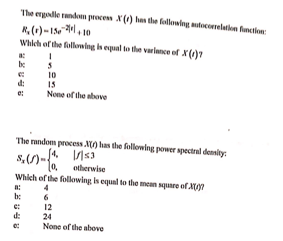 Solved PLEASE ANSWER EACH QUESTION AS FAST AS POSSIBLE! I | Chegg.com