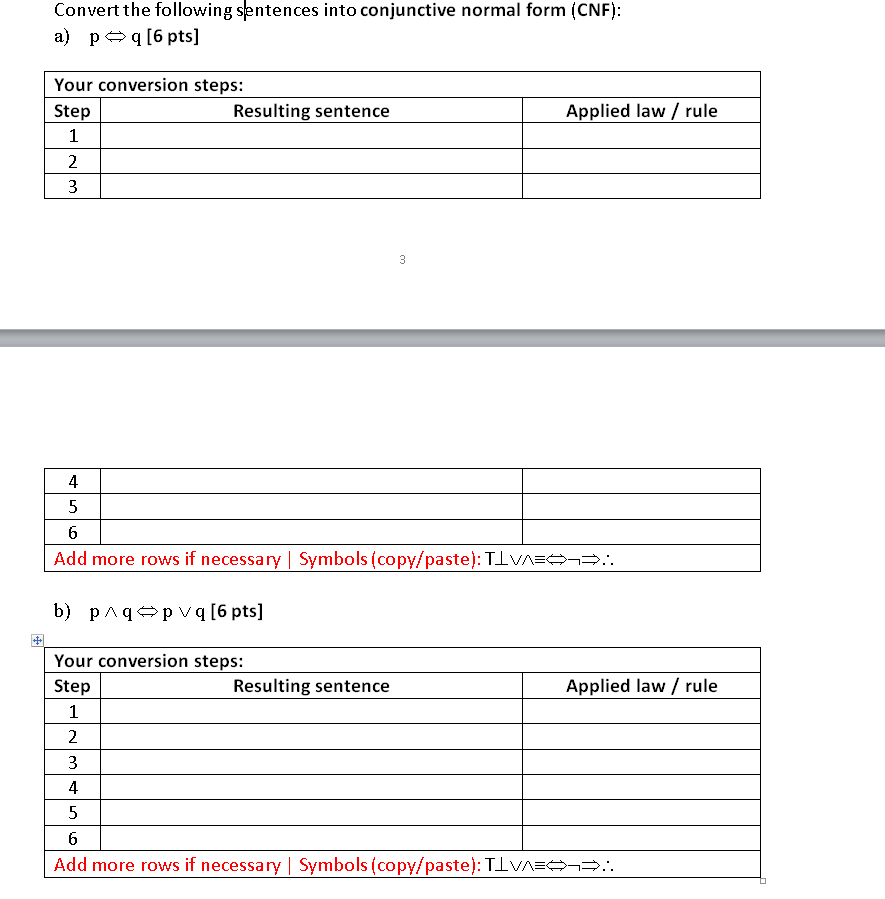 Solved Convert the following sentences into conjunctive | Chegg.com