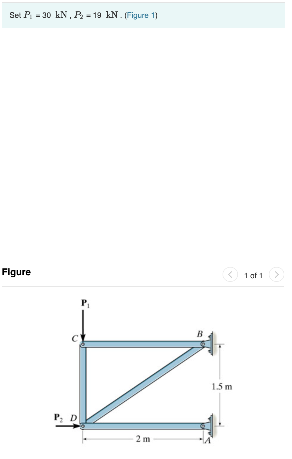 Solved Determine The Force In Member Ad And State If The