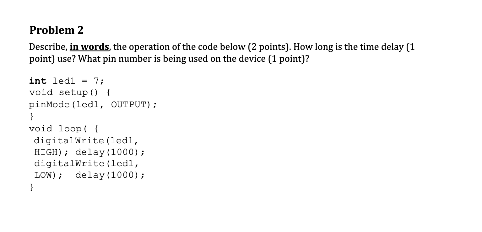 Solved Problem 2Describe, in words, the operation of the | Chegg.com