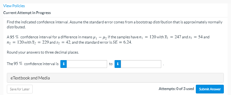 Solved View Policies Current Attempt in Progress Find the | Chegg.com