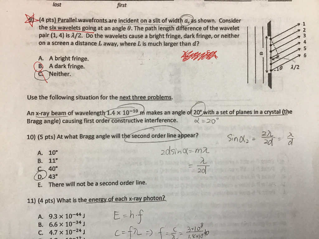 Solved Question: Diffraction of wave. Please explain in | Chegg.com