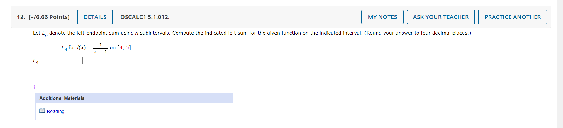 Solved Let Ln denote the left-endpoint sum using n | Chegg.com