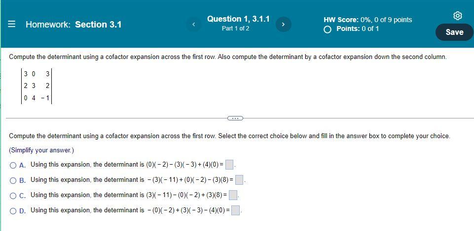 Solved Homework Section 3 1 Question 1 3 1 1 Part 1 Of 2