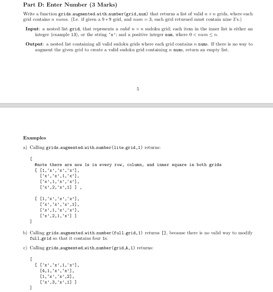 Task 2: Sudoku (10 Marks) Sudoku is a logic-based | Chegg.com