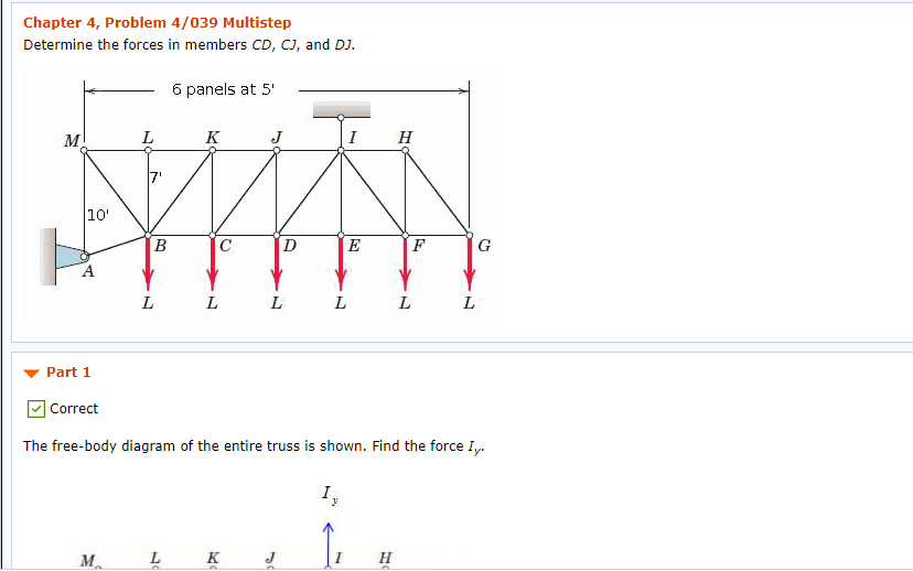 Solved Chapter 4, Problem 4/039 Multistep Determine the | Chegg.com