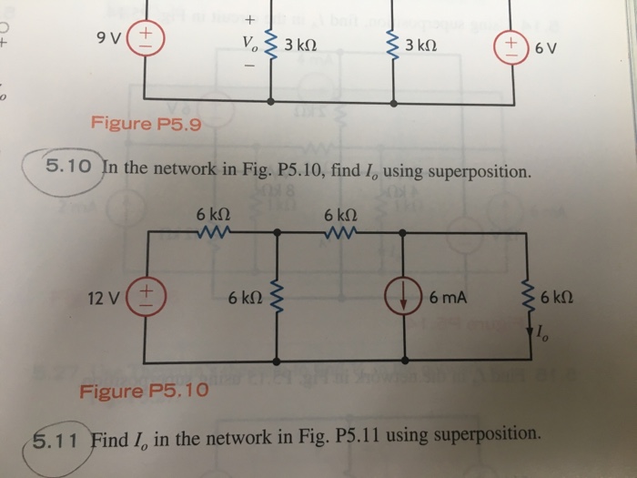 Solved In the network in Fig. P5.10, find I_0 using | Chegg.com