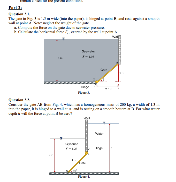 Solved b. ﻿Calculate the horizontal force \( ﻿F_{e x} \) | Chegg.com