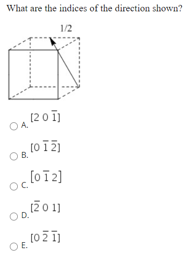 Solved What are the Miller indices of the plane shown? 1/2 | Chegg.com