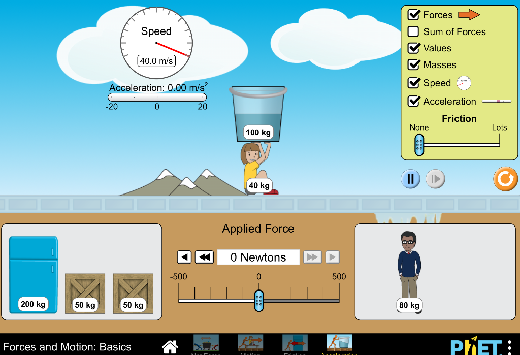 Solved pHet lab data after simulation: Friction bar: | Chegg.com