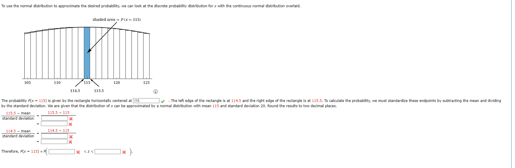 Solved To use the normal distribution to approximate the | Chegg.com