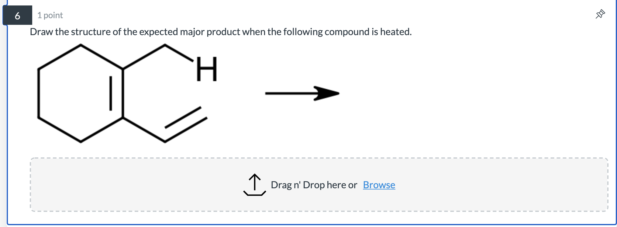 Solved 6 Do 1 Point Draw The Structure Of The Expected Major
