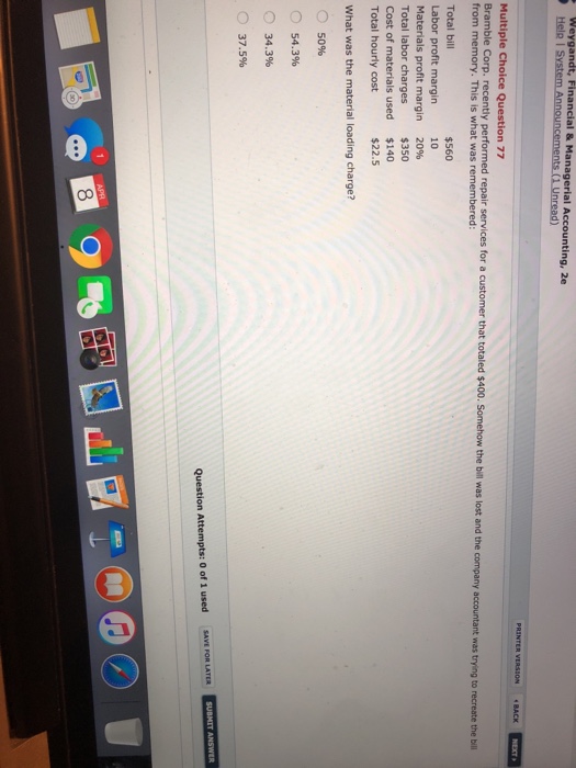 Solved Help ·BACK- PRINTER VERSION 90 The Selling Division's | Chegg.com