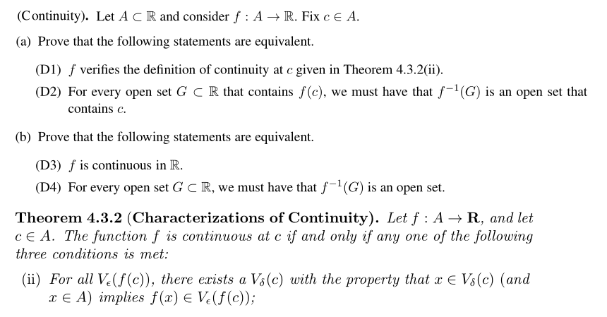 Solved For A Please Only Use Theorem 4 3 2 Ii