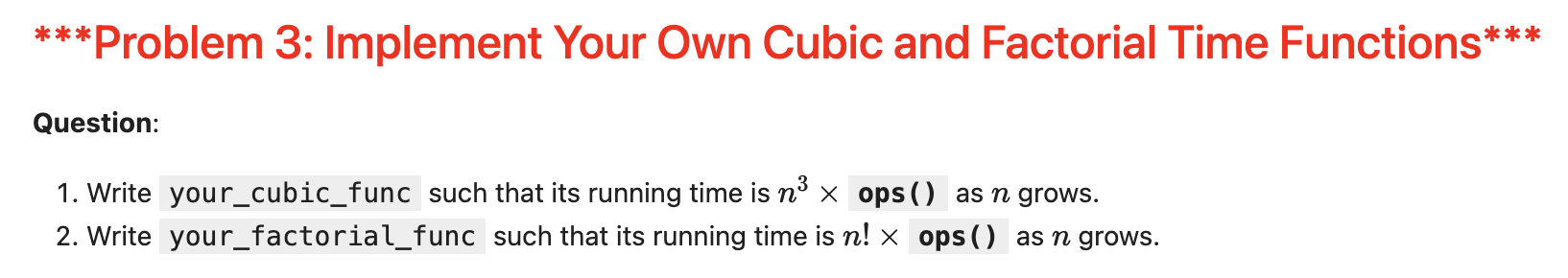 Solved # PROBLEM 3 #------------- IMPLEMENT ON YOUR OWN | Chegg.com