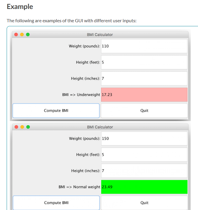 Solved 703*Weight(pounds) The formula for calculating BMI | Chegg.com