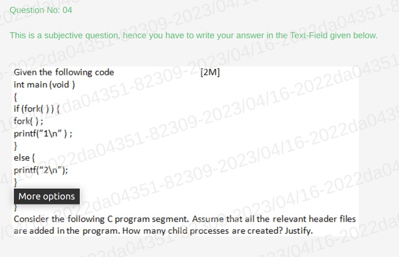 Solved This is a subjective question, hence you have to | Chegg.com