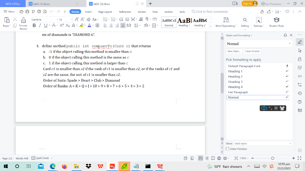 Solved Java(not javascript) question related to | Chegg.com