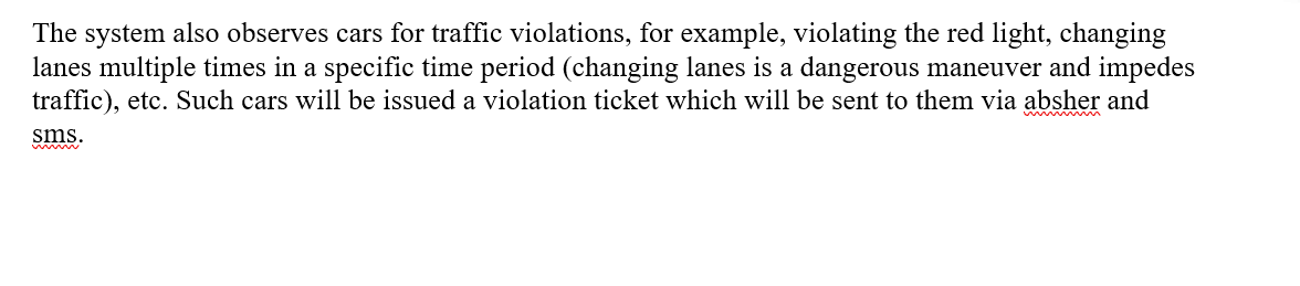 Solved Suppose you want to build an intelligent traffic | Chegg.com