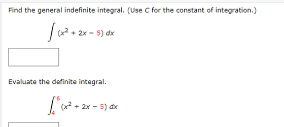 Solved Find the general indefinite integral. (Use C ﻿for the | Chegg.com