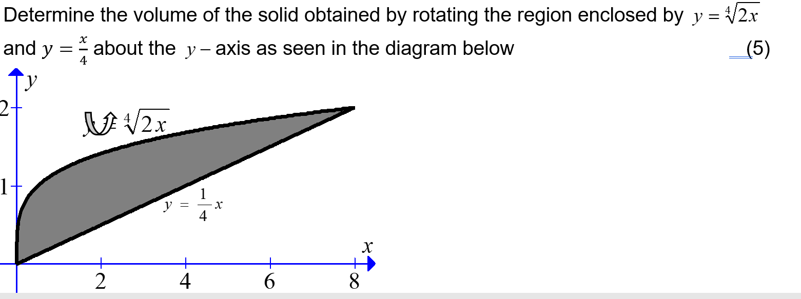 Solved Determine the volume of the solid obtained by | Chegg.com