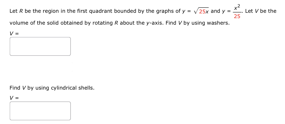 Solved Let R ﻿be the region in the first quadrant bounded by | Chegg.com