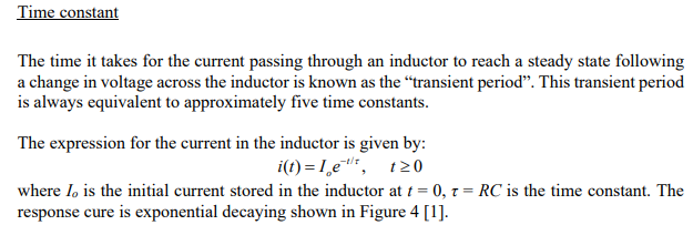 Solved Natural response of an RL circuit In an RL circuit, | Chegg.com
