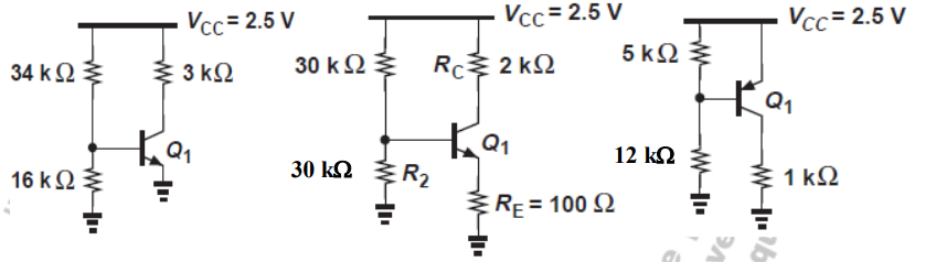 Solved 1) Perform the DC analysis (by calculating IE, IC, | Chegg.com