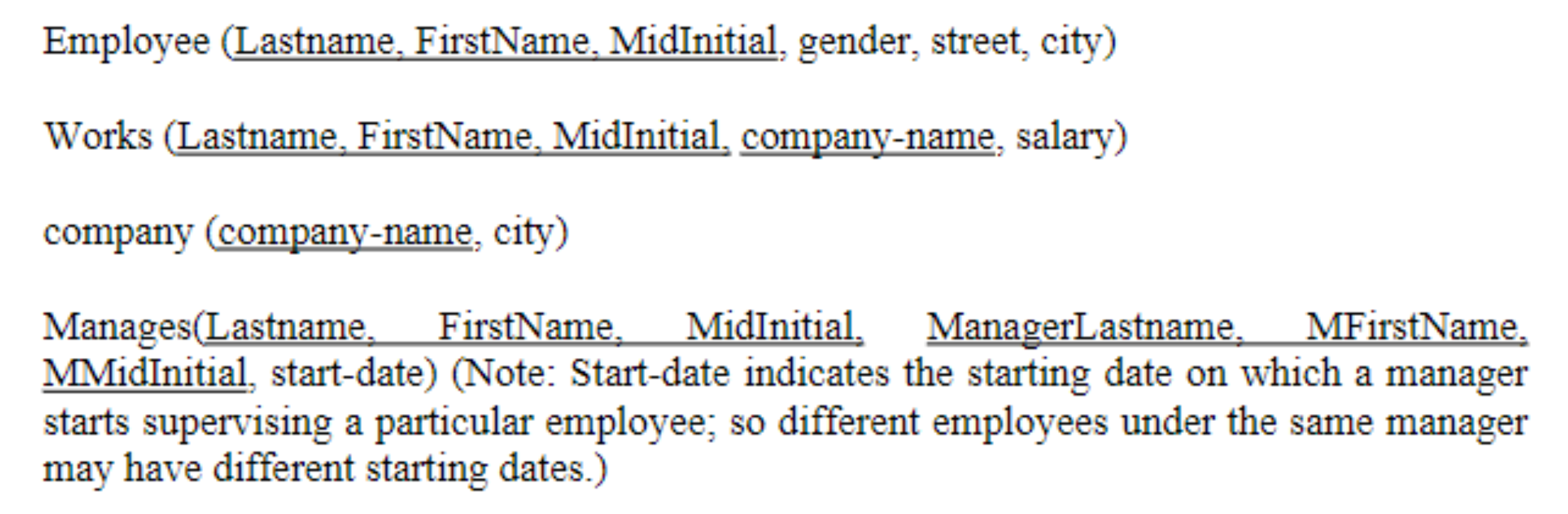 Solved *********NO SQL PLEASE************ ******** Please | Chegg.com