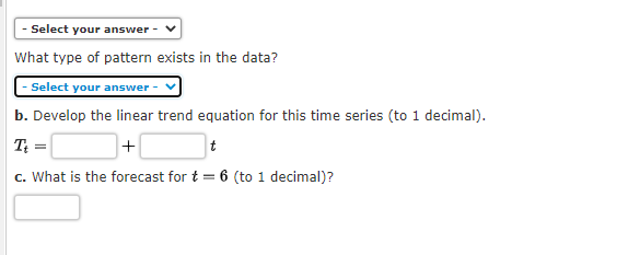 Solved t 1 2 3 4 5 Y 6 11 10 13 15 Excel File: data17-17.xls | Chegg.com