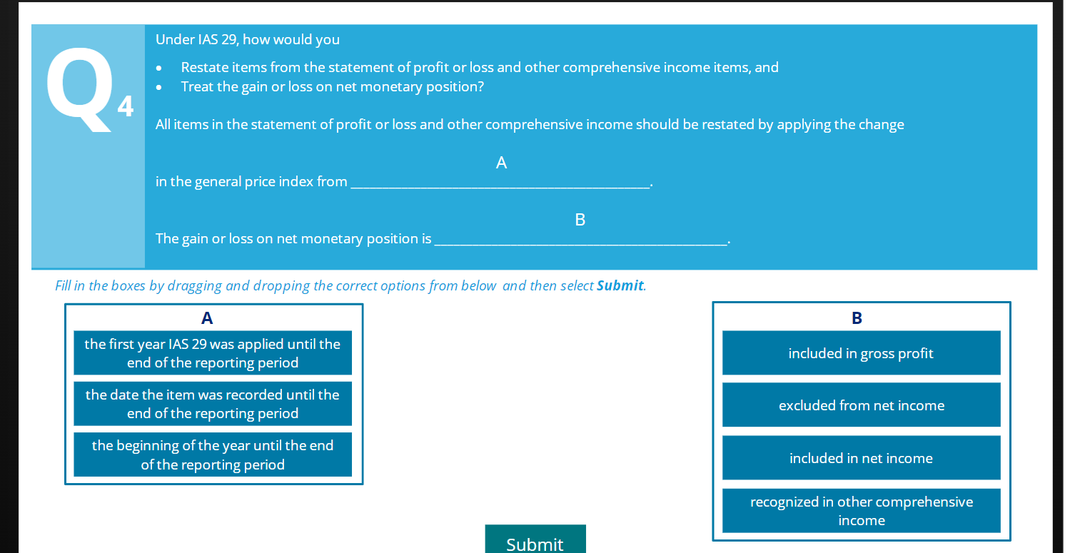 Solved Which of the following describe some of IAS 29's | Chegg.com