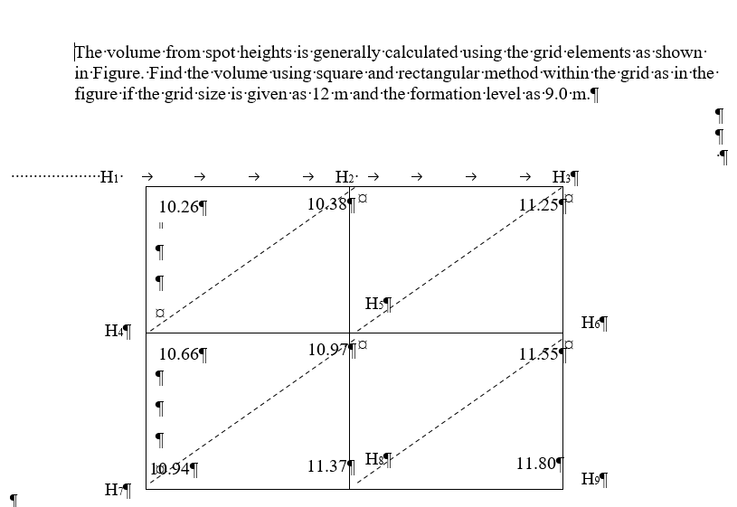 The-volume-from-spot-heights is generally calculated | Chegg.com