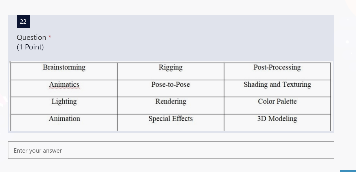 23 Depth-of-field blurring, fog, smoke, and | Chegg.com