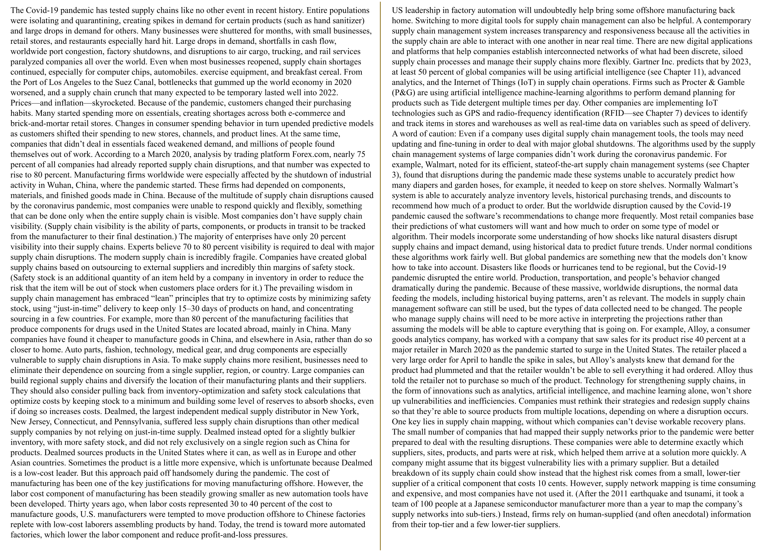 Solved Case study questions (Essentials of MIS, 15th ed, | Chegg.com