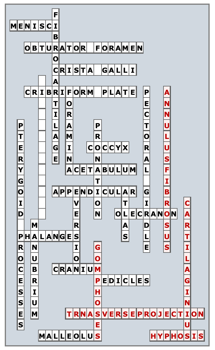 Solved down: (13 letters): These type of joints can be found | Chegg.com
