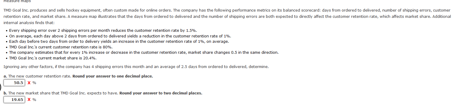 Solved internal analysis finds that: - Every shipping error | Chegg.com